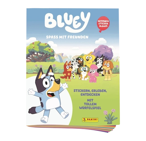 Panini Bluey Sticker Kollektion 2025 | Album, Display & Blister kaufen