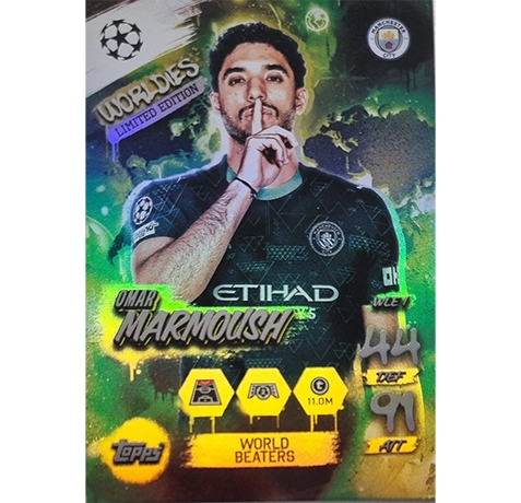 Topps Match Attax Champions League 2025/26 Worldies Limited Edition WLE ...